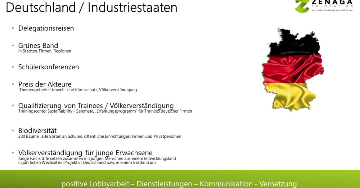 Projekte | ZENAGA FOUNDATION