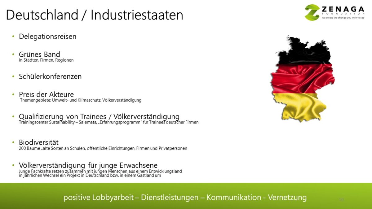 Projekte | ZENAGA FOUNDATION